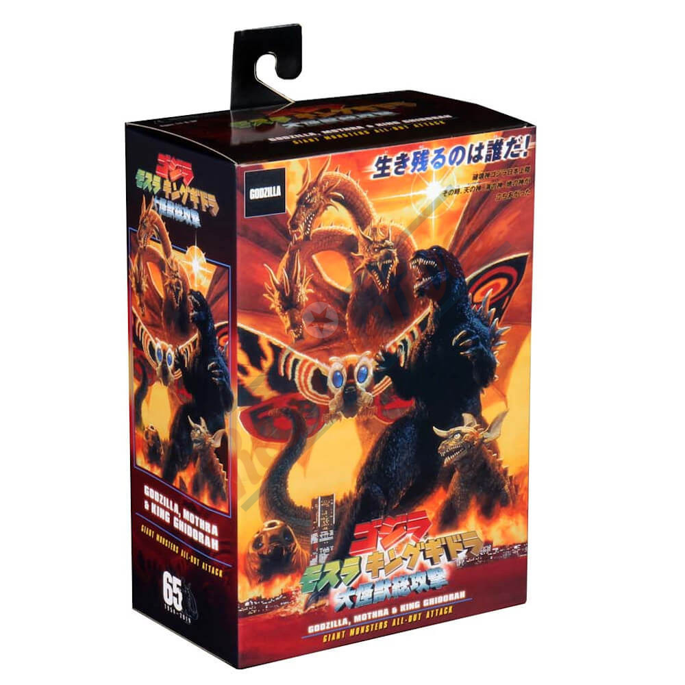 NECA - Godzilla - 12 Inch Head-to-Tail Action Figure – Godzilla 2001 ...