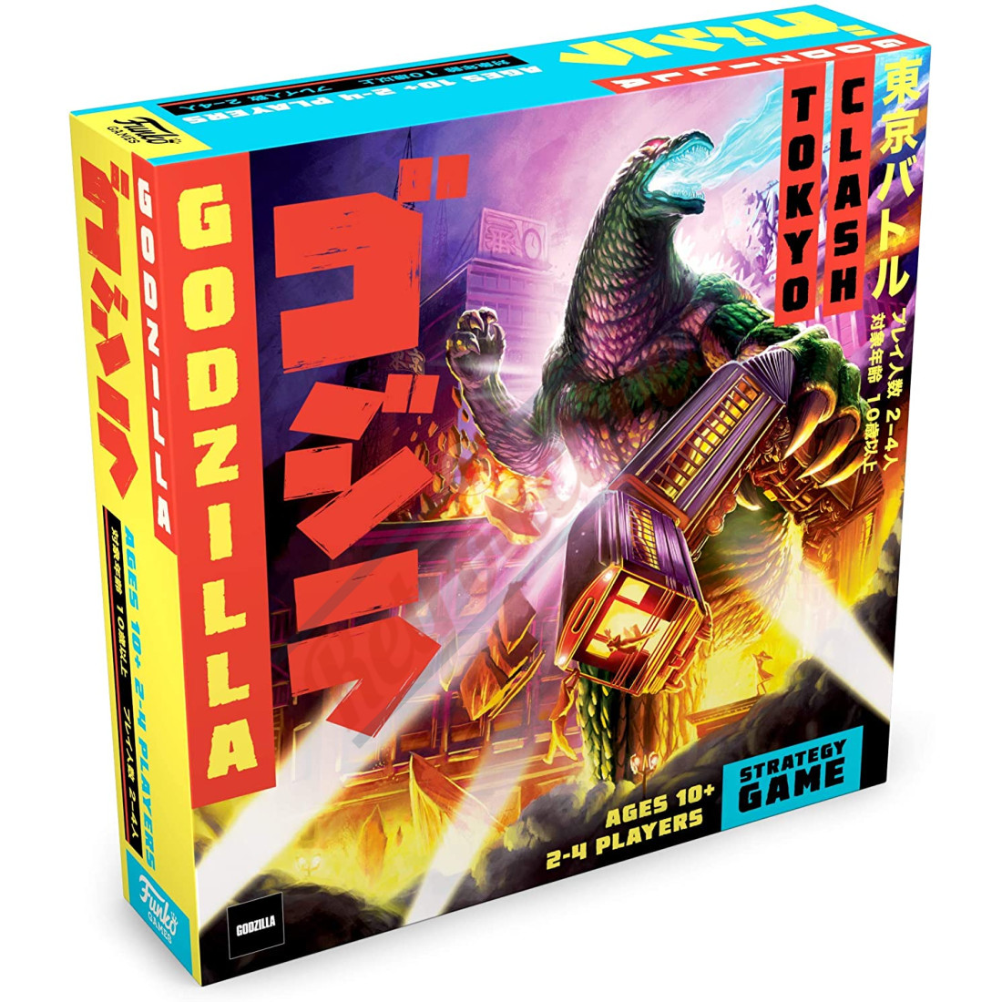 Funko Godzilla Tokyo Clash Board Game Multicolour Cards Godzilla: Tokyo ...