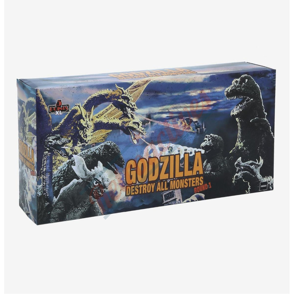 Godzilla 5 Points XL Godzilla: Destroy All Monsters (1968): ROUND 1 ...