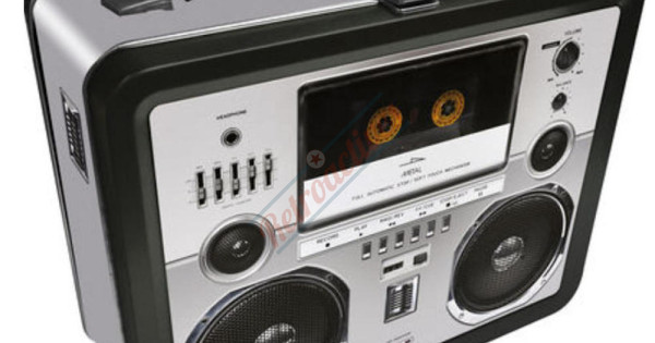 Retro Boombox Lunch Box