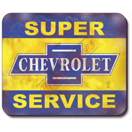Chevrolet Super Service Tin Sign