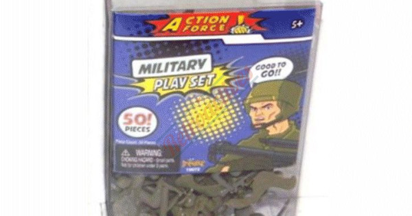 Action Force 50 Piece Military Play Set Army Men