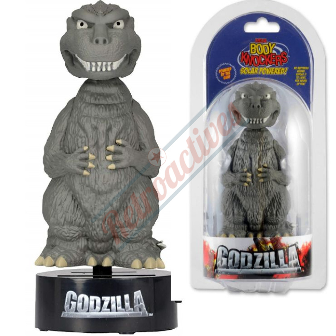 NECA Godzilla Solar Powered Body Knocker