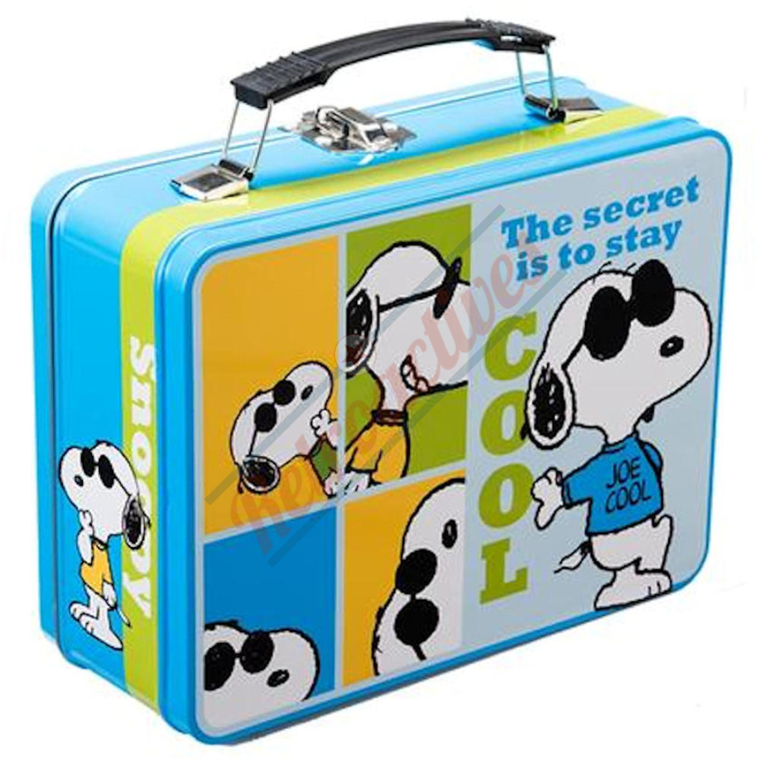 Peanuts Joe Cool Large Lunch Box Tin Tote