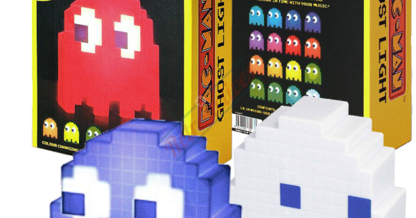 Pac Man Multi-Color LED Ghost Light