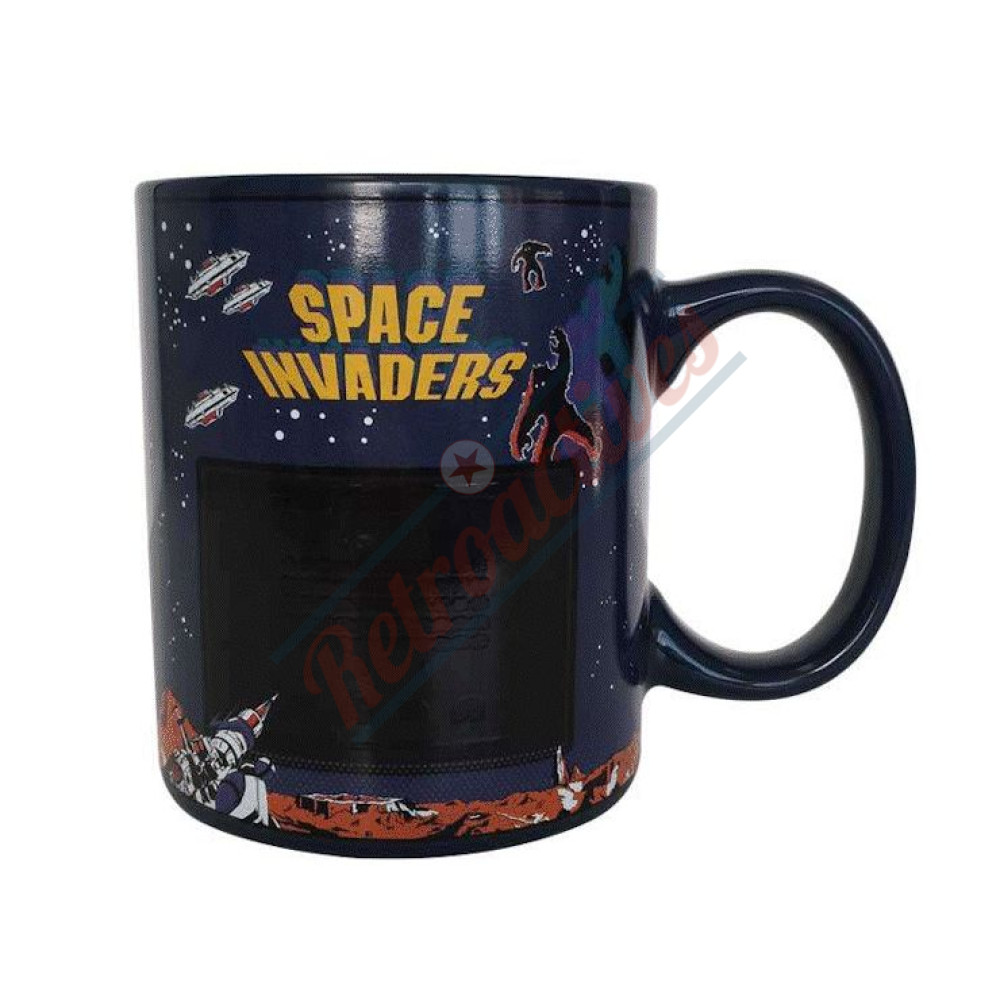 Space Invaders Heat Change Mug