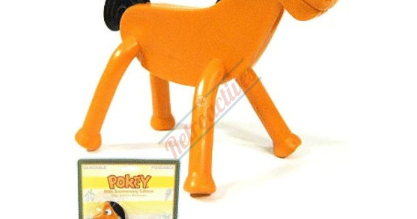 Retro 50th Anniversary Edition Pokey 5 Inch Bendable Figure