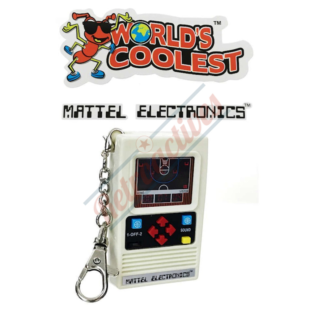 Worlds Coolest Mattel Electronic Handheld Basketball Game