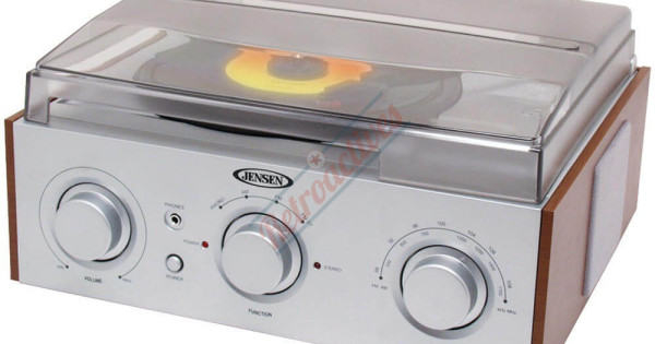 Jensen 3-Speed Stereo Turntable