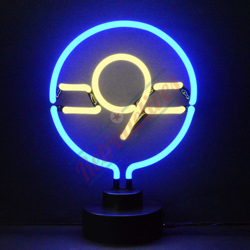 Mopar Hemi Blue Neon Clock