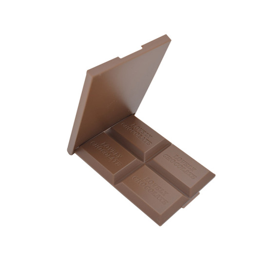 Milk Chocolate Candy Bar Compact Mirror Case