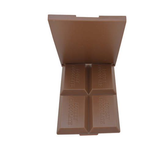 Milk Chocolate Candy Bar Compact Mirror Case