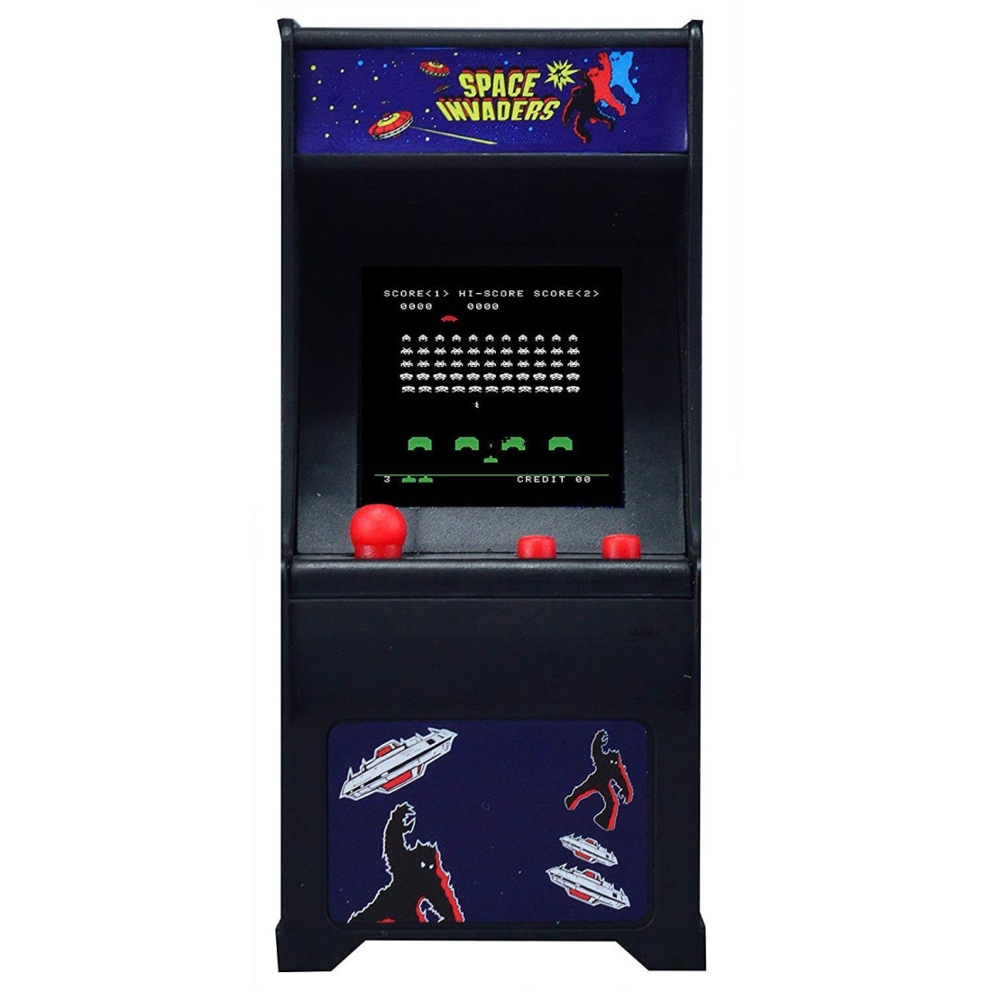 Tiny Arcade Space Invaders Handheld Electronic Game