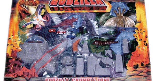 Godzilla Crumble Zone Play Set First Wave By Bandai Creation Godzilla Crumble Zone Play Set First Wave By Bandai Creation