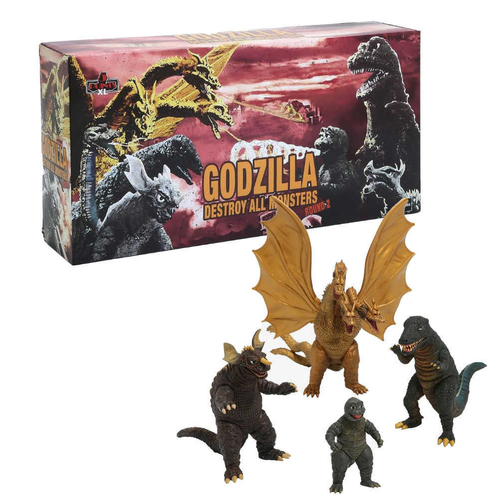 Godzilla 5 Points XL Godzilla: Destroy All Monsters (1968): ROUND 2 ...
