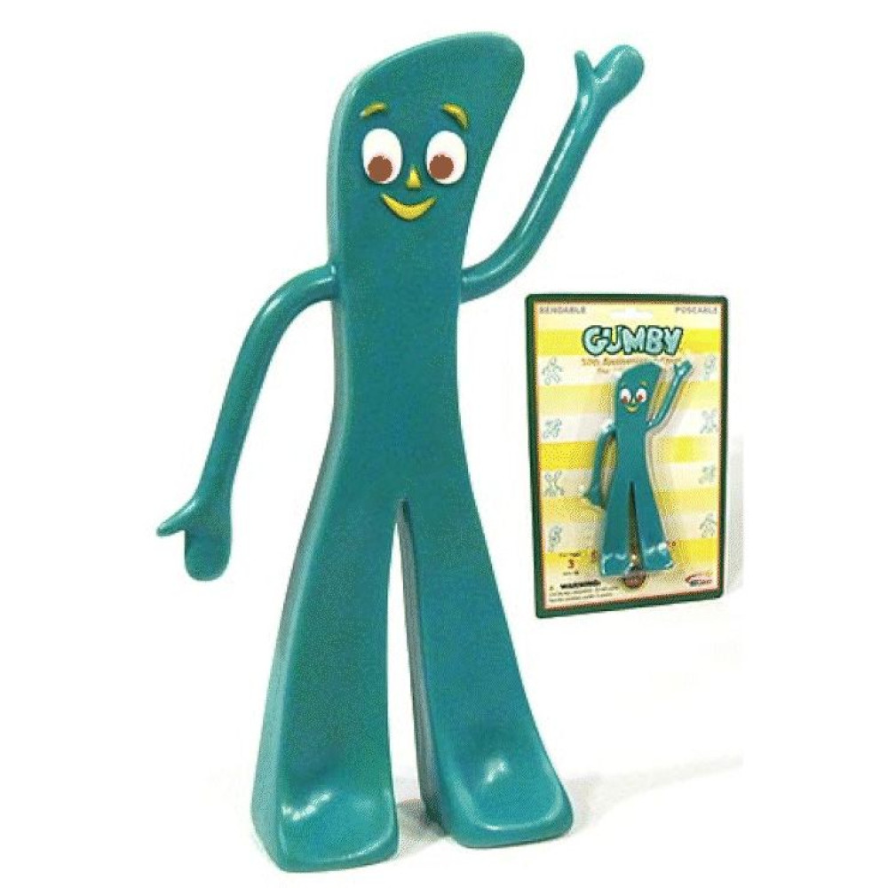 50th Anniversary Edition Gumby And Pokey Mini Bendable Pair