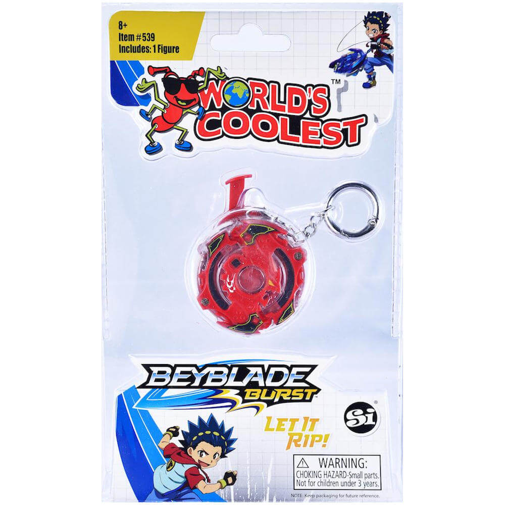 Worlds Coolest Beyblades Blast - Blue Valtryek - Keychain