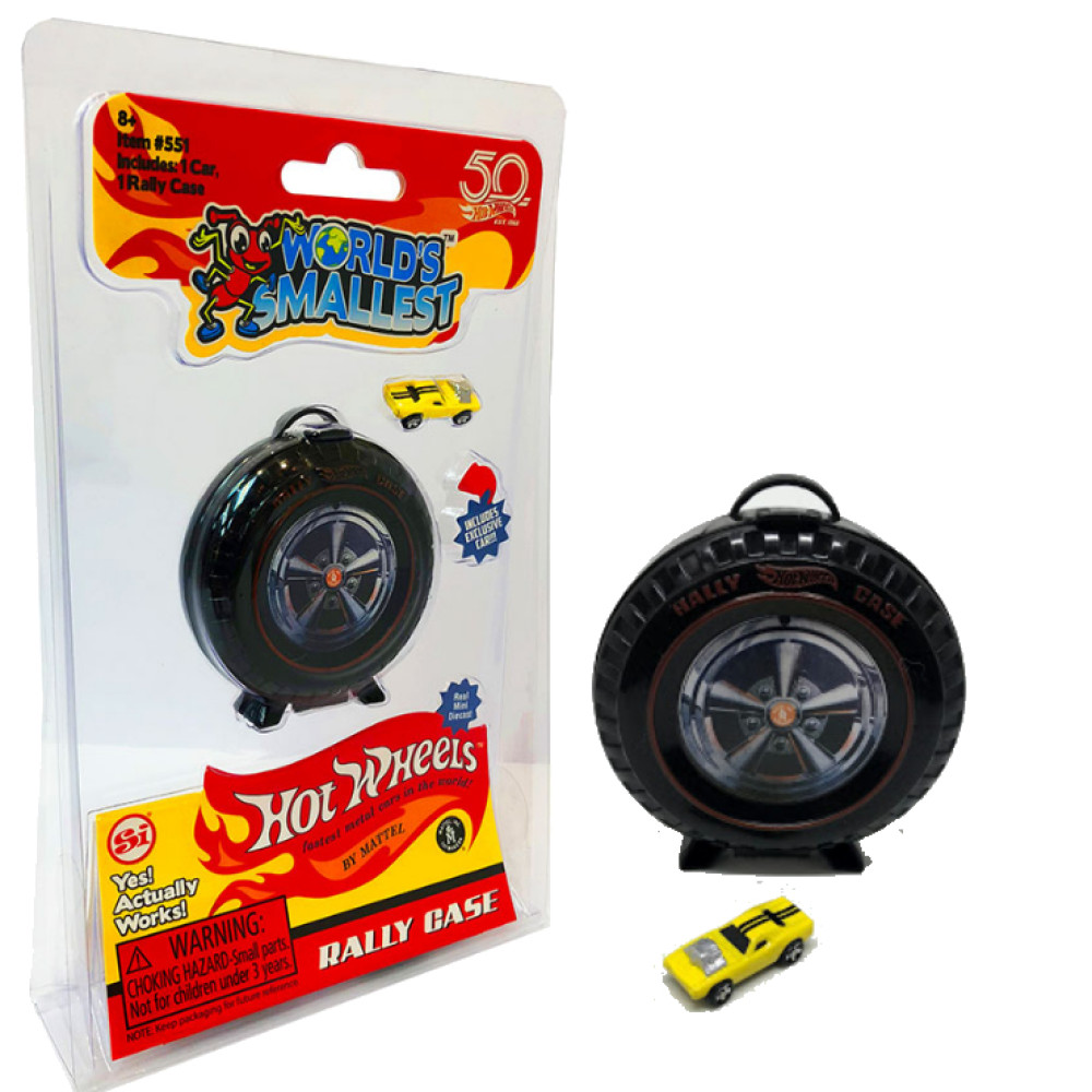 World s Smallest Hot Wheels Super Rally Case